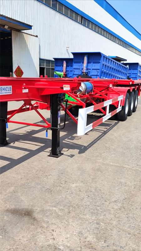 40 ft Shipping Container Chassis Trailer for sale in Jamaica